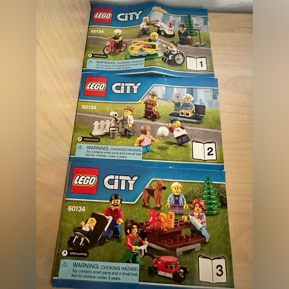 Lego | Toys | Lego 634 Fun In The Park City People Pack | Poshmark